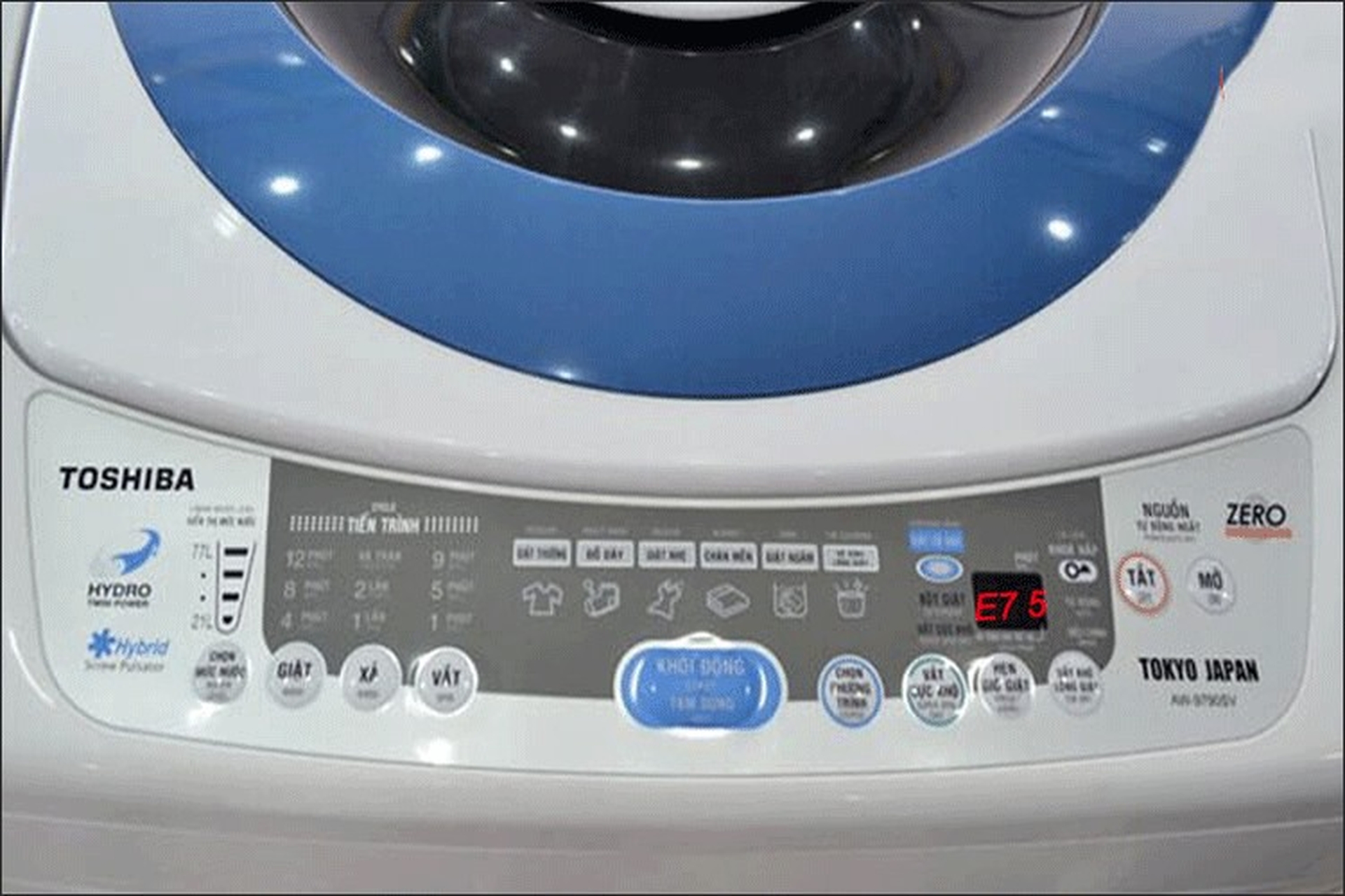 Cách Xử Lý Máy Giặt Toshiba Báo Lỗi E7-5 Thành Công 100%
